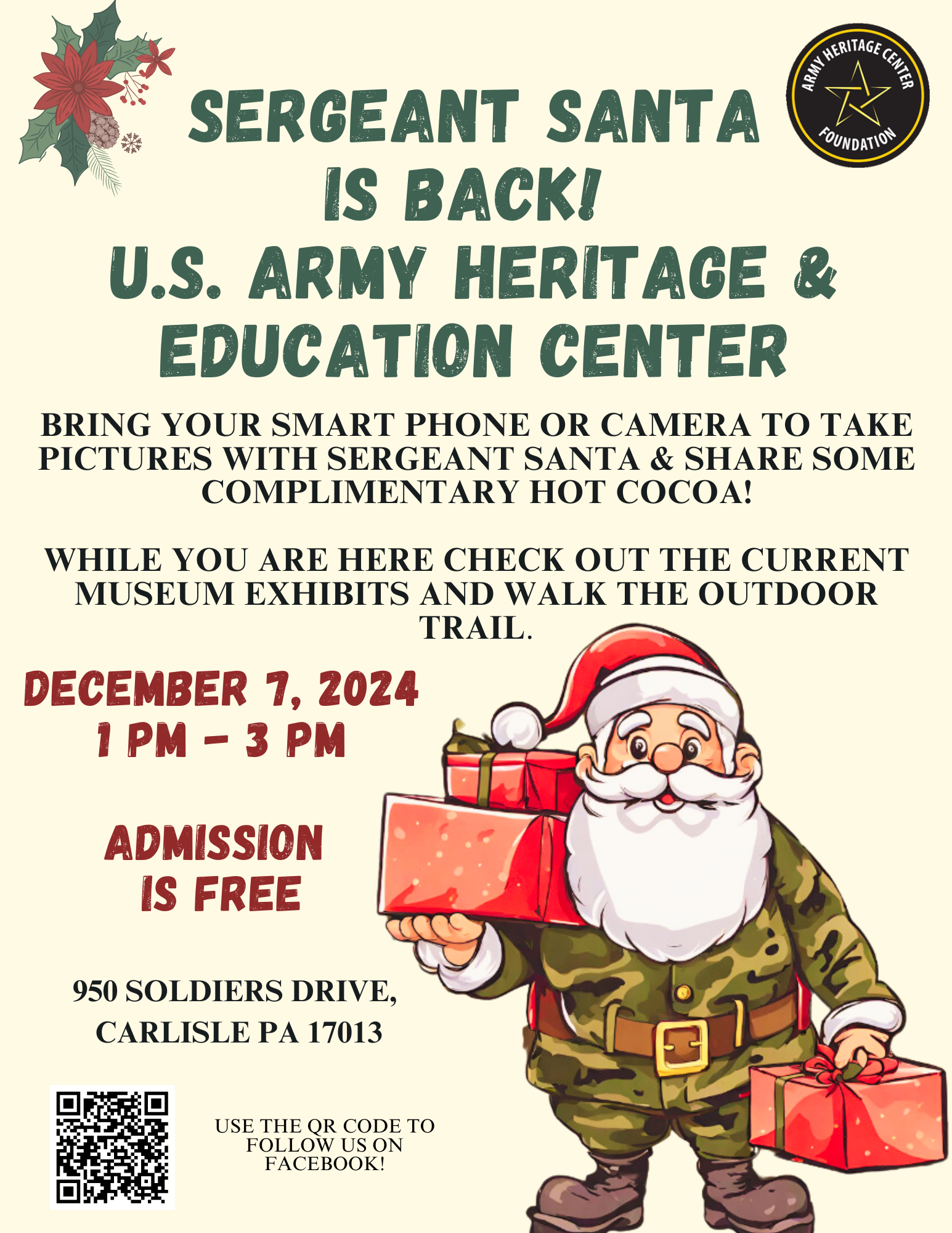 Meet Sergeant Santa! - Army Heritage Center Foundation